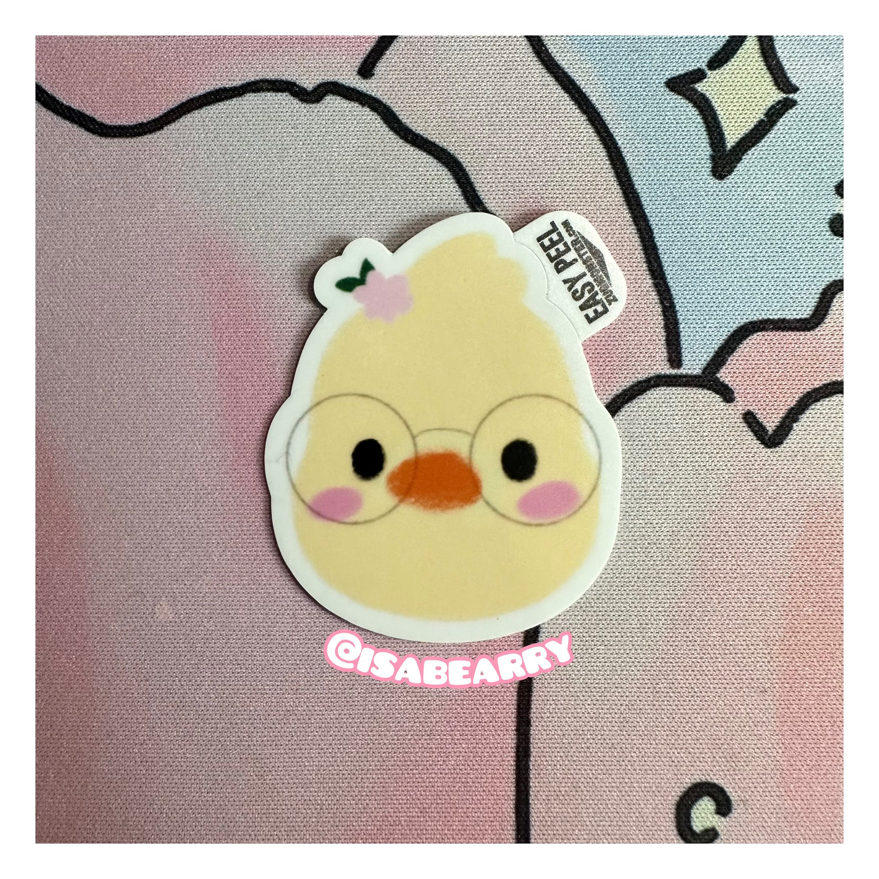 Cute Henny Penny Sticker // Die Cut Sticker // Cute Hand-drawn Chicken ...