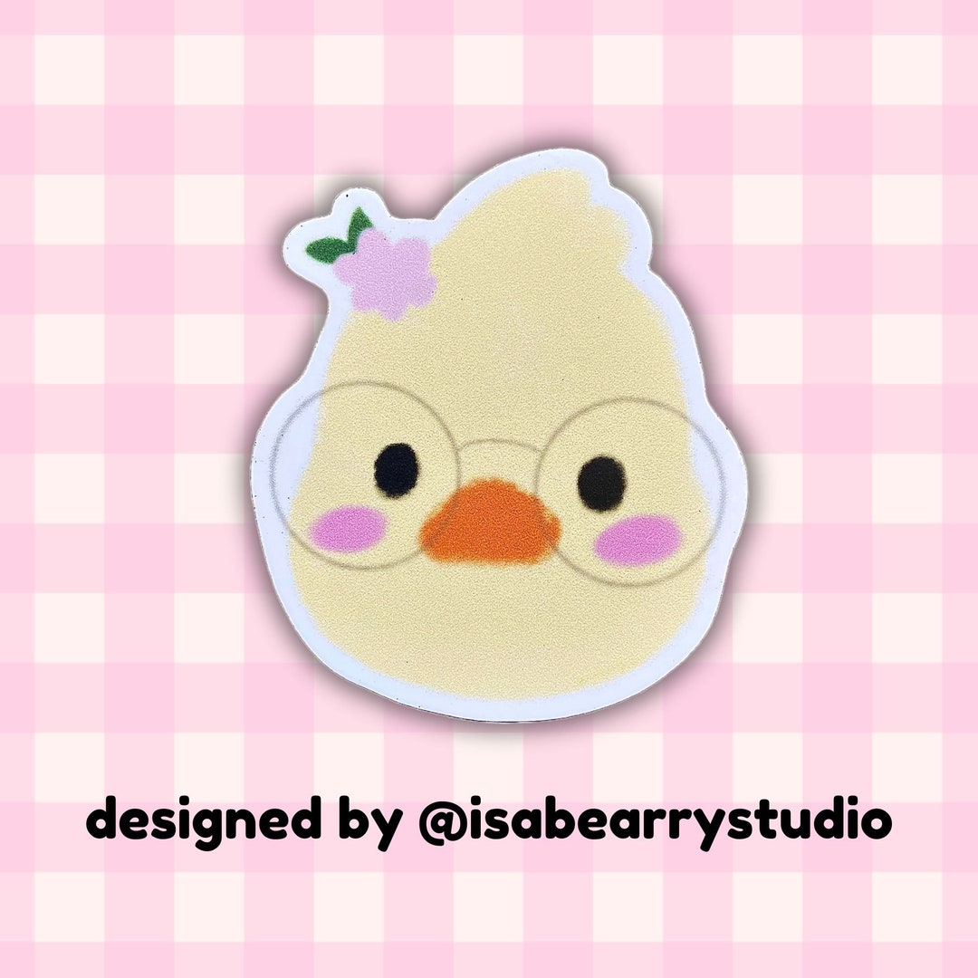 Cute Henny Penny Sticker // Die Cut Sticker // Cute Hand-drawn Chicken ...
