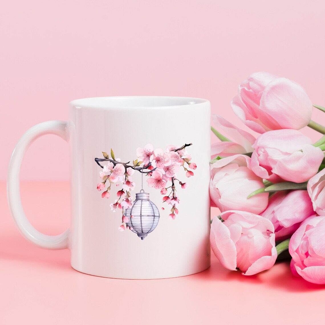 Sakura Watercolor Clipart Bundle, Cherry Blossom Watercolor Clipart ...