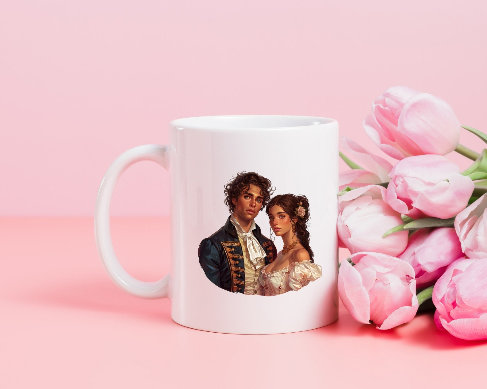 Regency Love & Life Clipart: Watercolor Historical Romance PNG Bundle ...