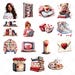Valentines Planner Clipart, Valentines Clipart, Romantic Love, Heart ...