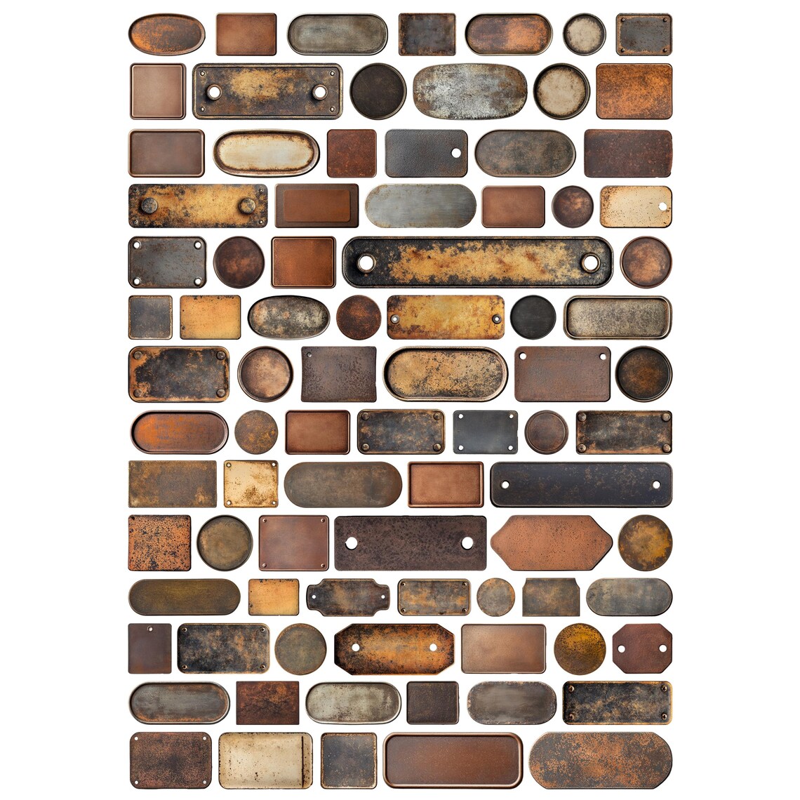 WORN OUT NUMBERS Volume 2. Vintage Numbers, Number Labels, Junk Journal ...