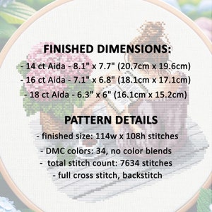 Set of Two Girl Cross Stitch Pattern, Cross Stitch Pattern Pdf, Point ...