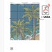 Tropical Beach Cross Stitch Pattern: Summer Seascape (digital PDF) - Etsy