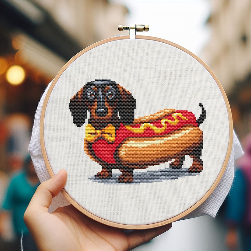 Dog Cross Stitch - Etsy
