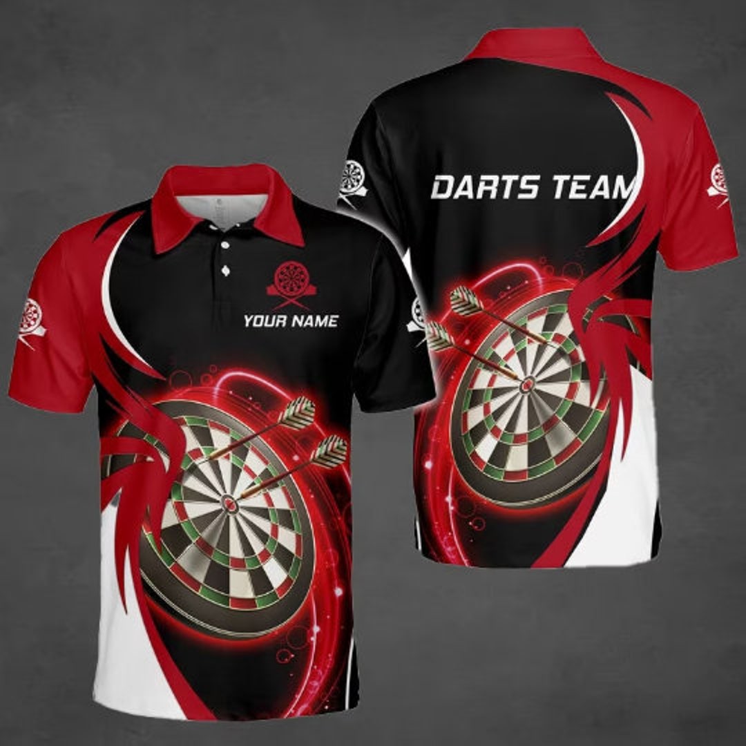 Personalized Darts Polo Shirts, Custom Darts Shirts for Men, Women ...