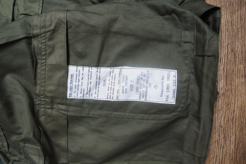 British Army Smock Patern 1960 Mint - Etsy