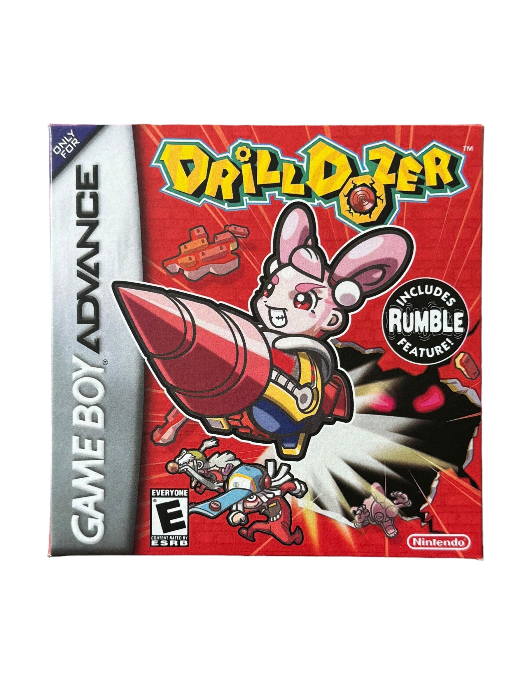 Drill Dozer Box - Gameboy Advance GBA - Etsy