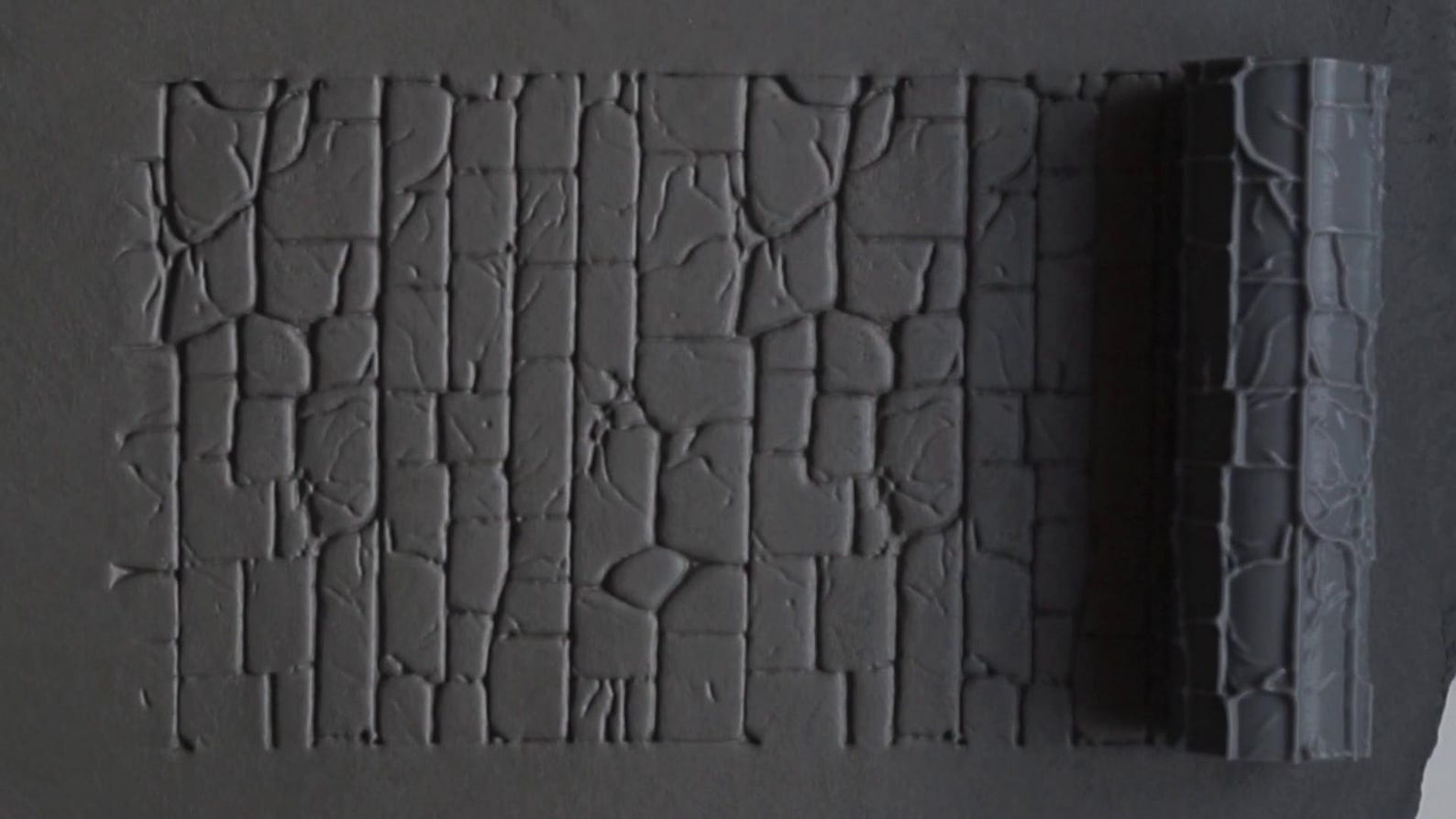 Texture Roller Set 11 - Temple, Palace, Hash, Cracked Pathways Series ...