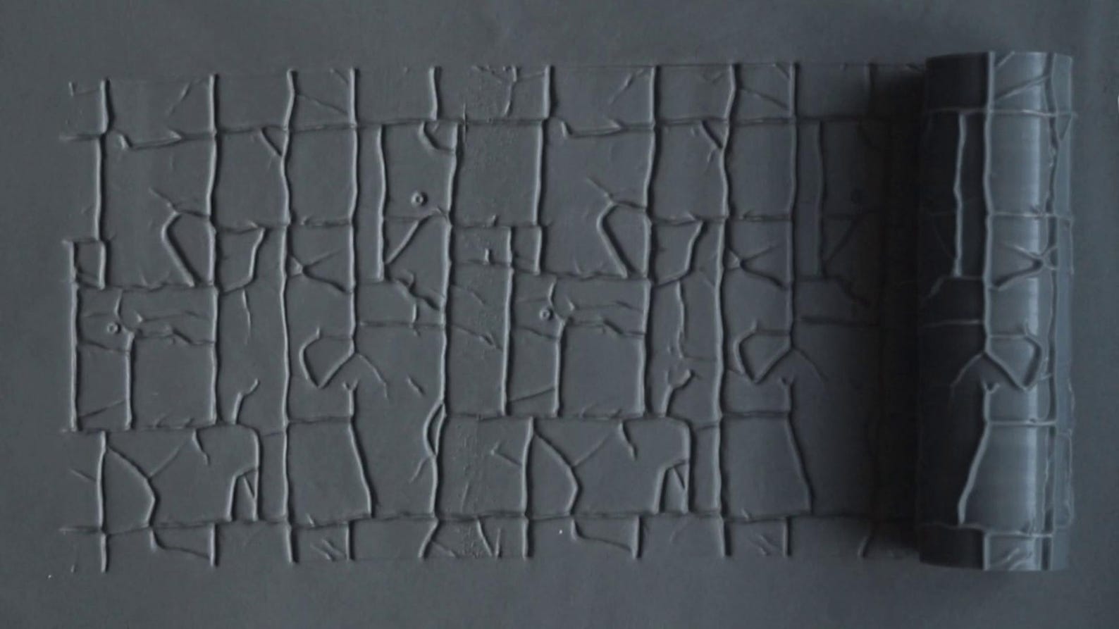 Texture Roller Set 11 - Temple, Palace, Hash, Cracked Pathways Series ...