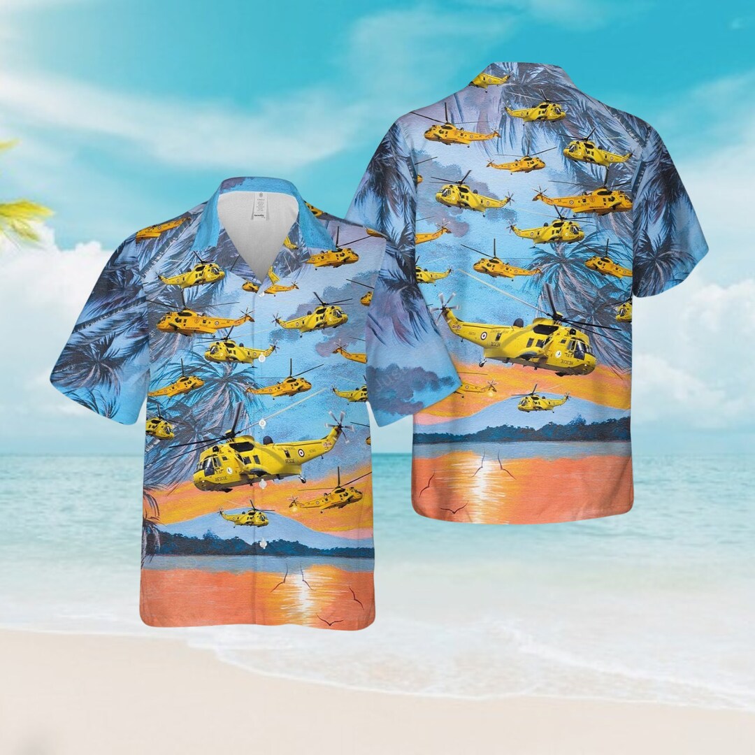Royal Air Force Hawker Typhoon Hawaiian Shirt Military Aloha Shirt ...