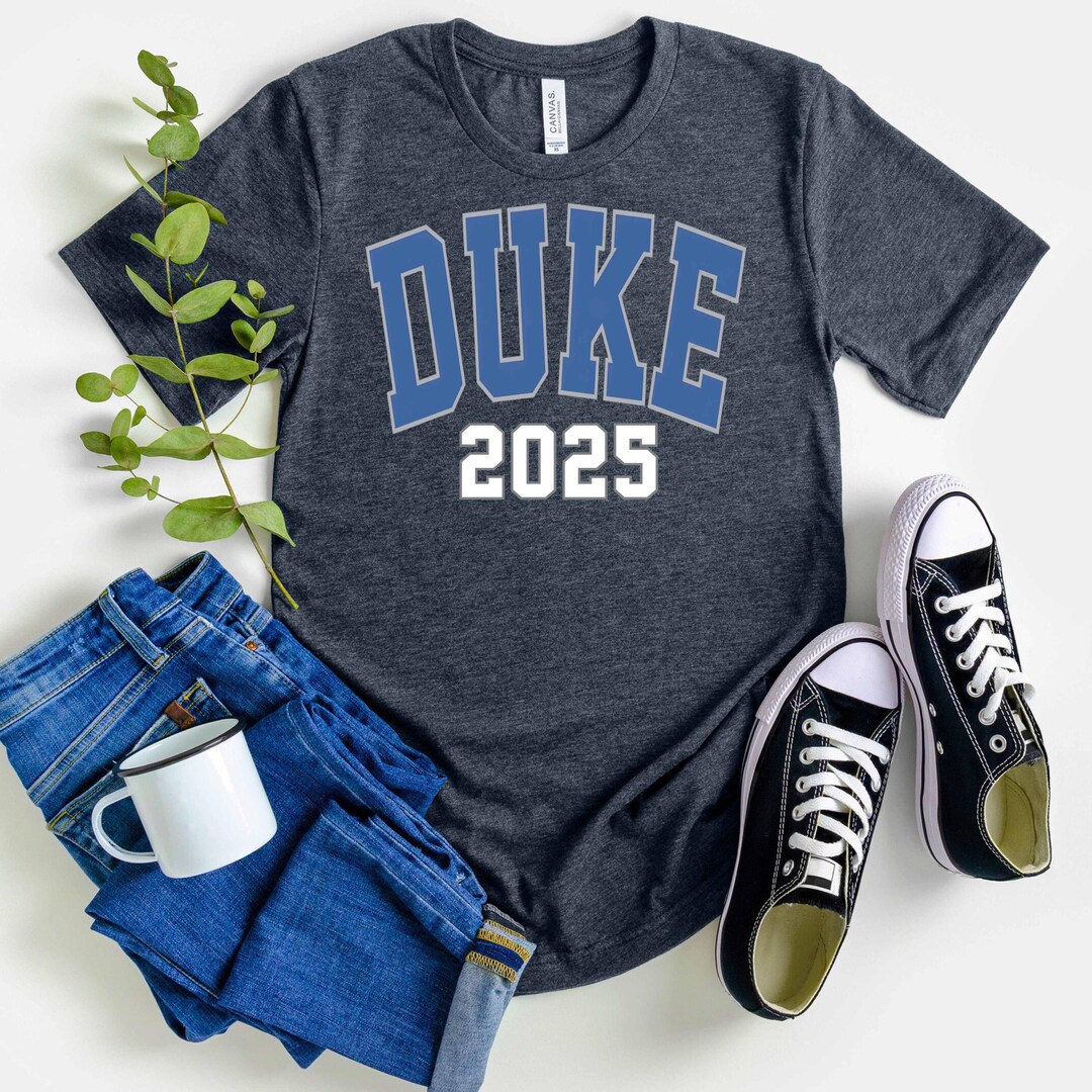 Duke 2025 Crewneck Shirt Blue Devils College Sweater Game Day Hoodie ...