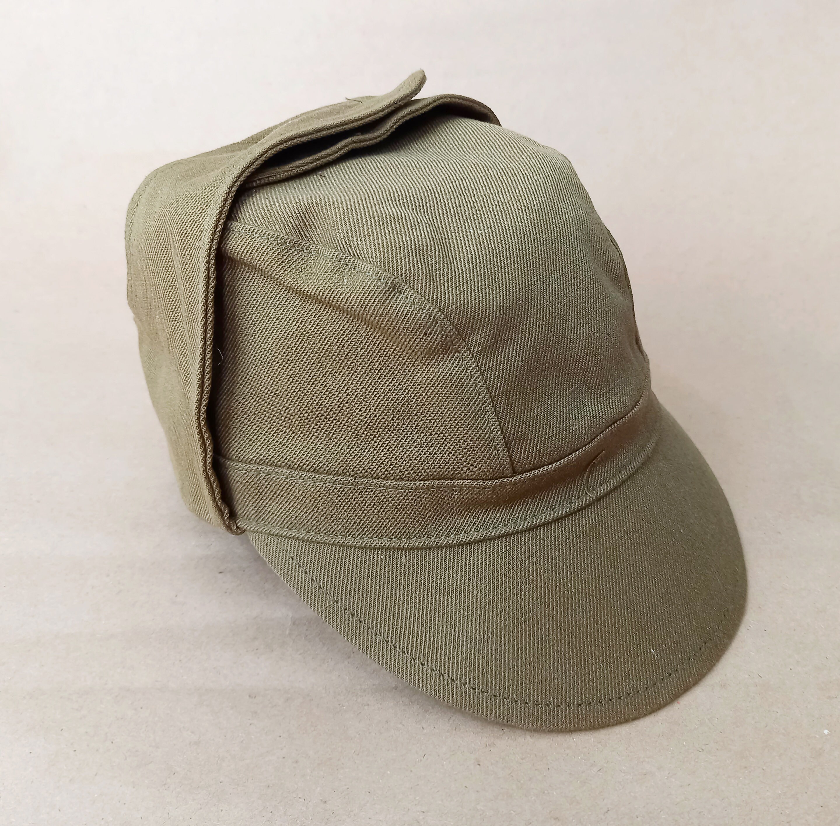 Soviet Army Original Field Cap Hat Khaki Color Cotton Afghan War Period ...
