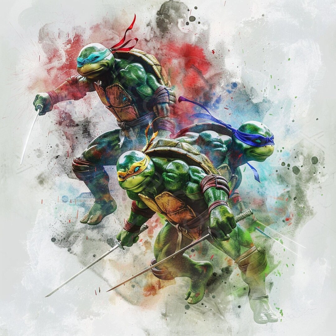 2 Teenage Mutant Ninjaturtles Image Files,ninja Turtles Cut Files ...