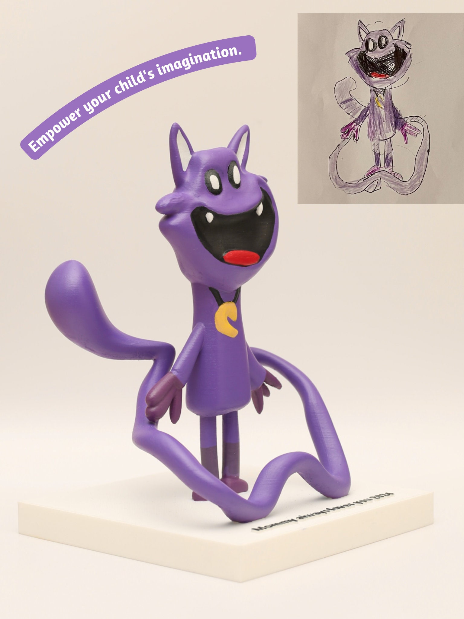Custom 3D Modelling of Kids' Drawings • Personalised 3D Figurines ...
