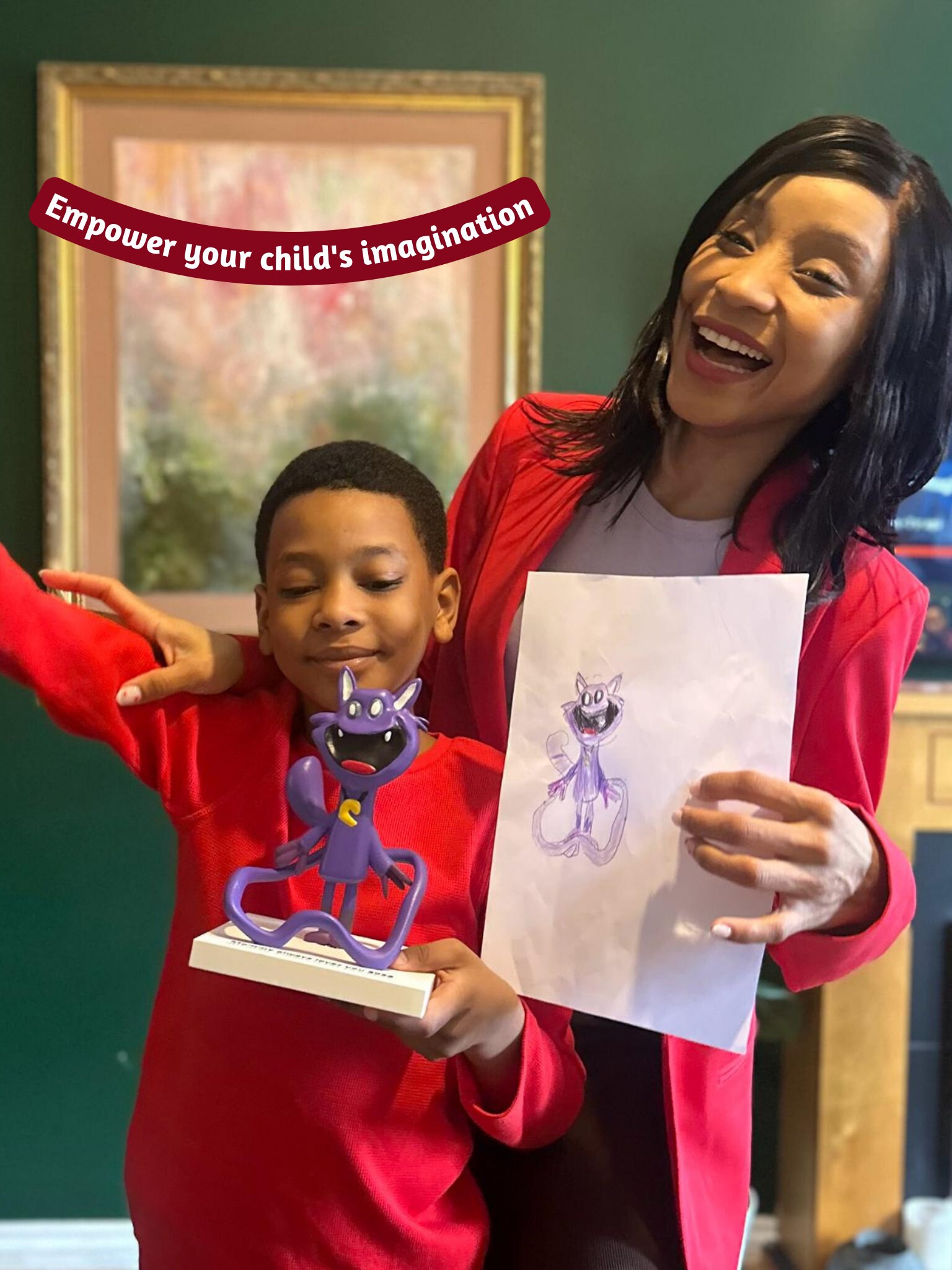 Custom 3D Modelling of Kids' Drawings • Personalised 3D Figurines ...