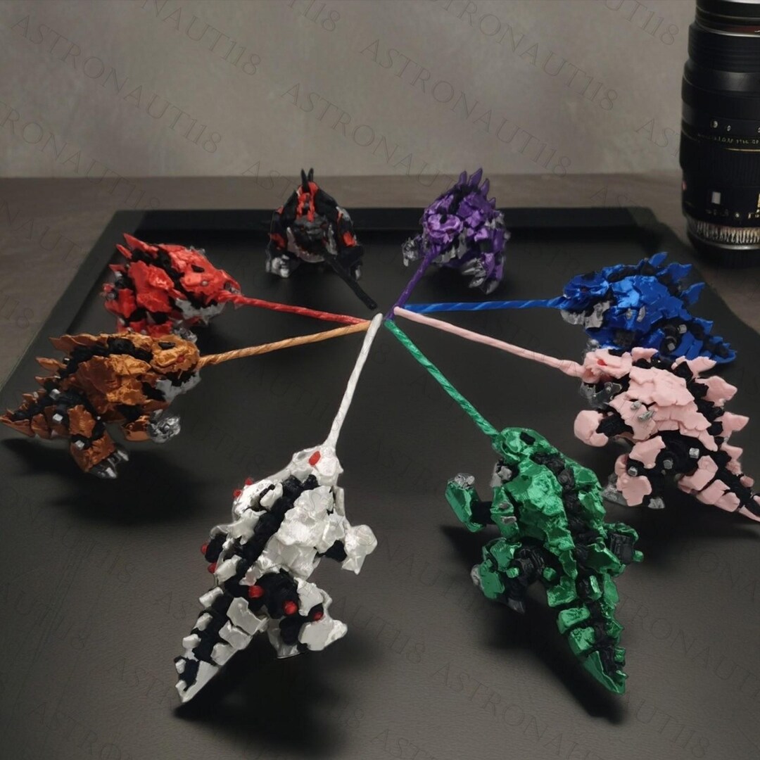 3d Printed Little Dinosaur, Cute Pet, Doomsday Monster Model, Movable ...