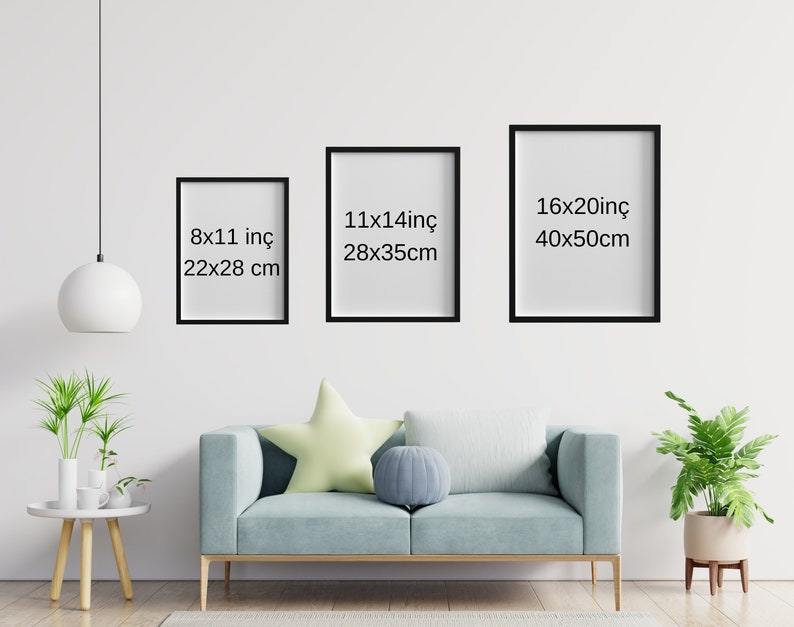 Vintage Home and Office Oster, Modern Printable Wall Decor, Colorfull ...