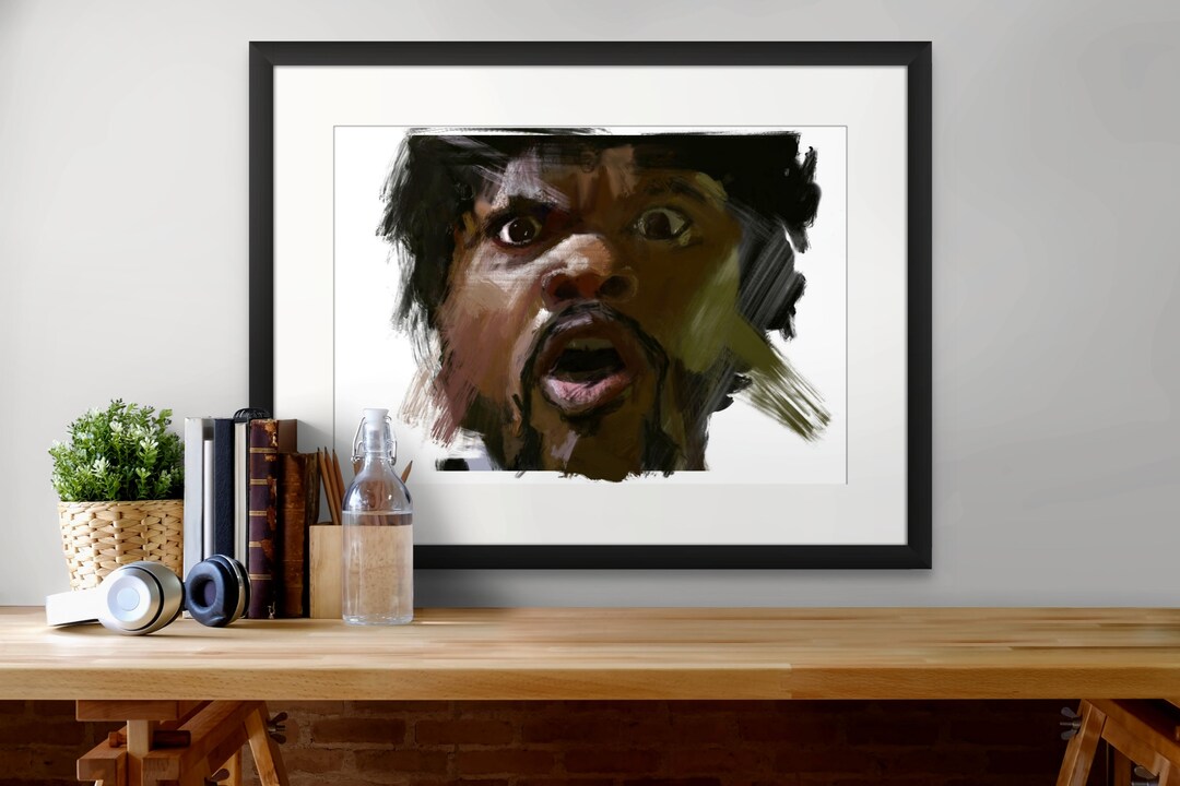Jules (digital Art Print | Pulp Fiction, Fan Art, Samuel L. Jackson ...