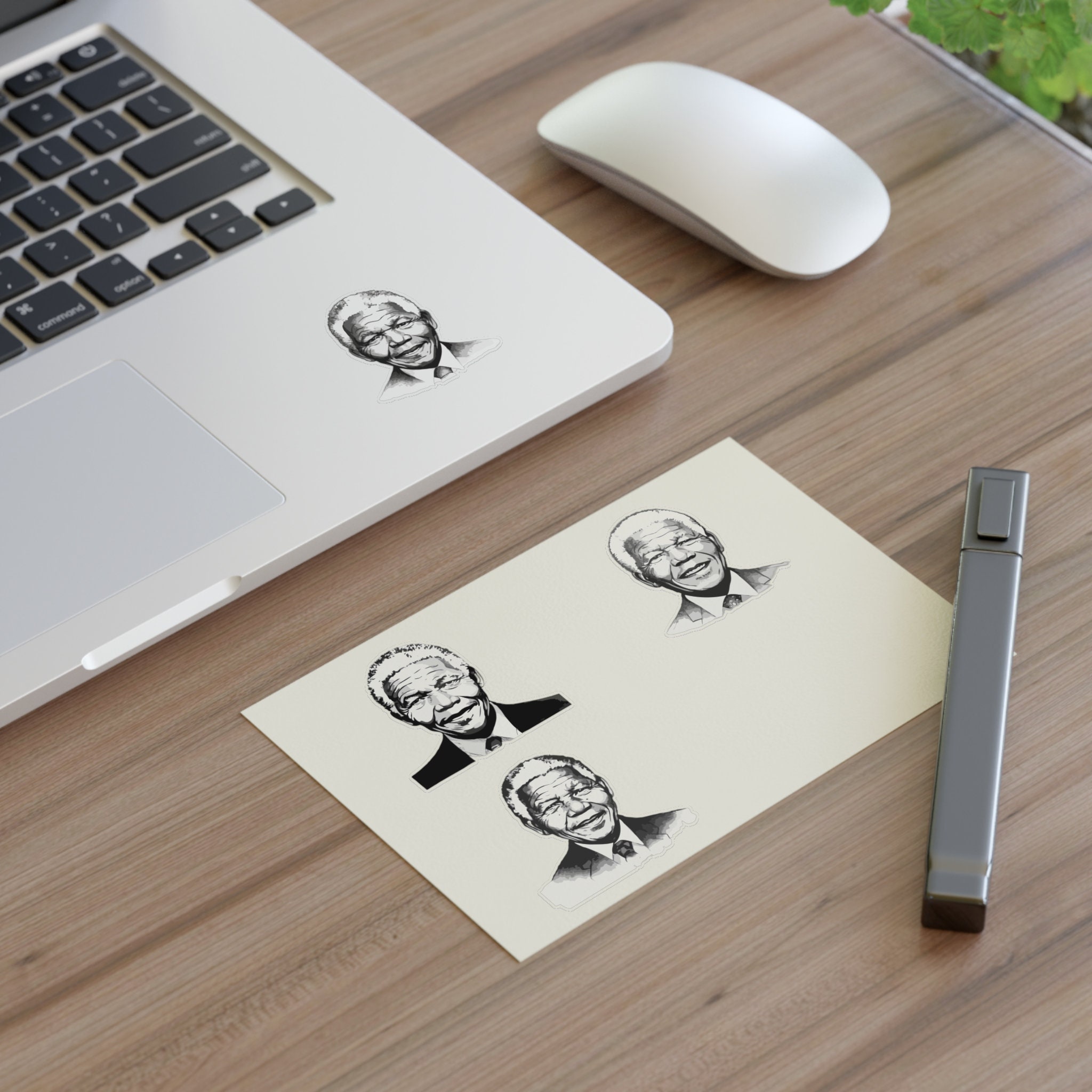 Nelson Mandela Sticker Sheets, Vinyl Sticker, South African, Gift for ...