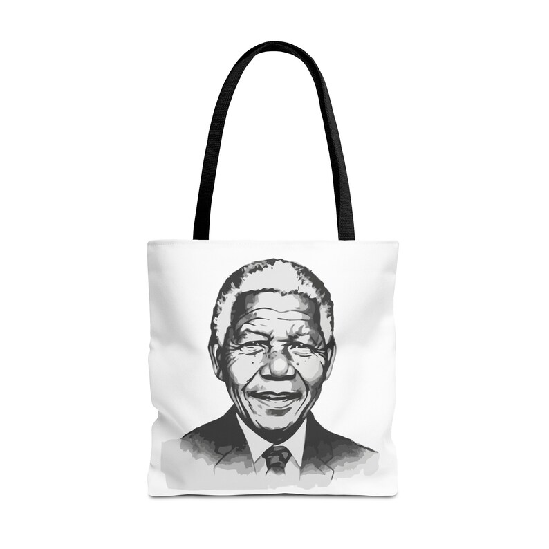 Nelson Mandela Tote Bag, Tote Bag, Nelson Mandela, Mandela,gift For ...