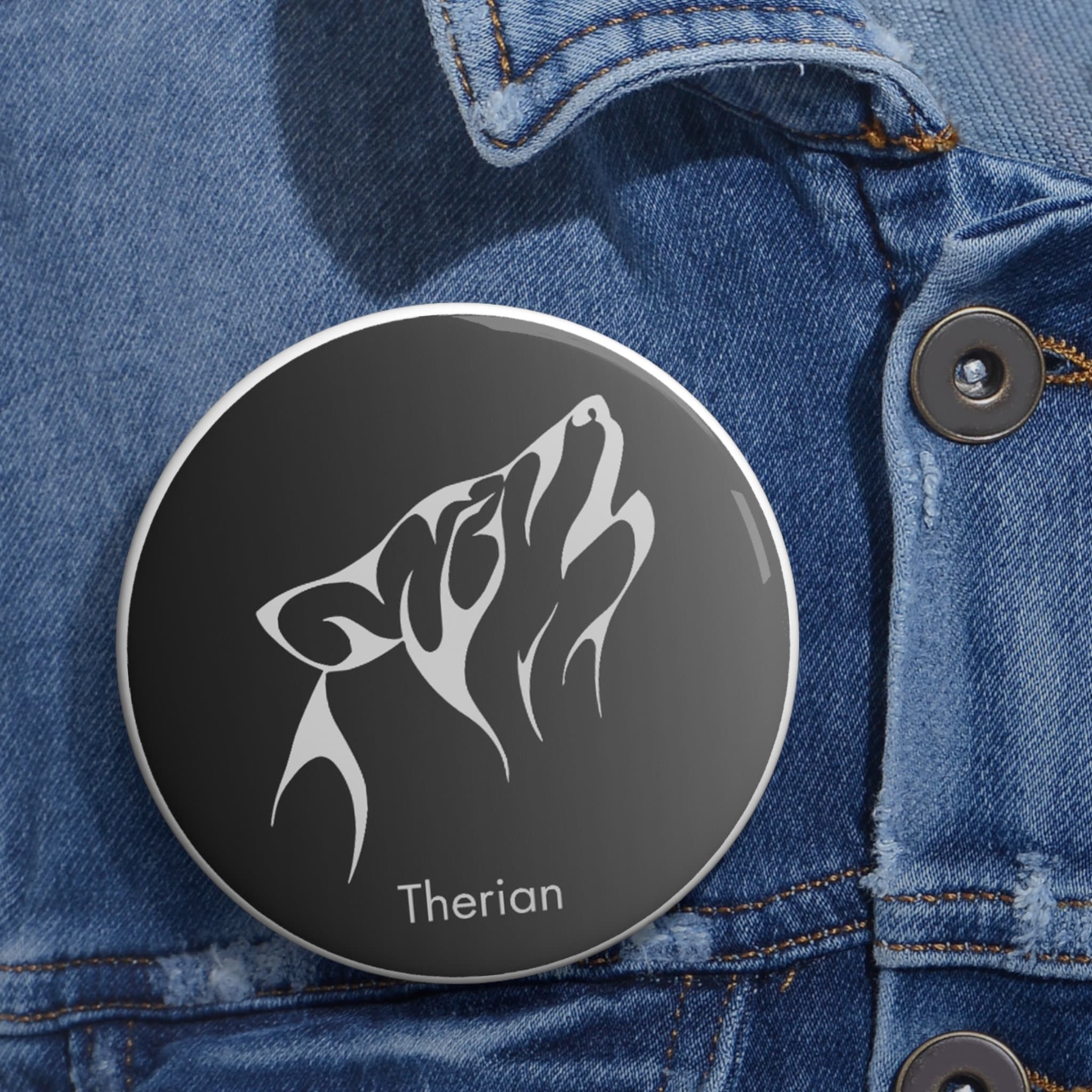 Therian Pin Buttons, Therian Buttons, Therianthropy, Shapeshifter ...
