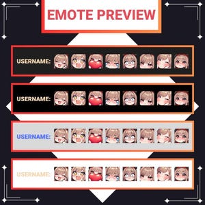Twitch Emote Pack 8x, Rapi - Nikke, Discord Emote, Streaming Assets ...
