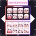 Honkai Star Rail Emotes: March 7th Chibi Emote Pack (digital Download ...