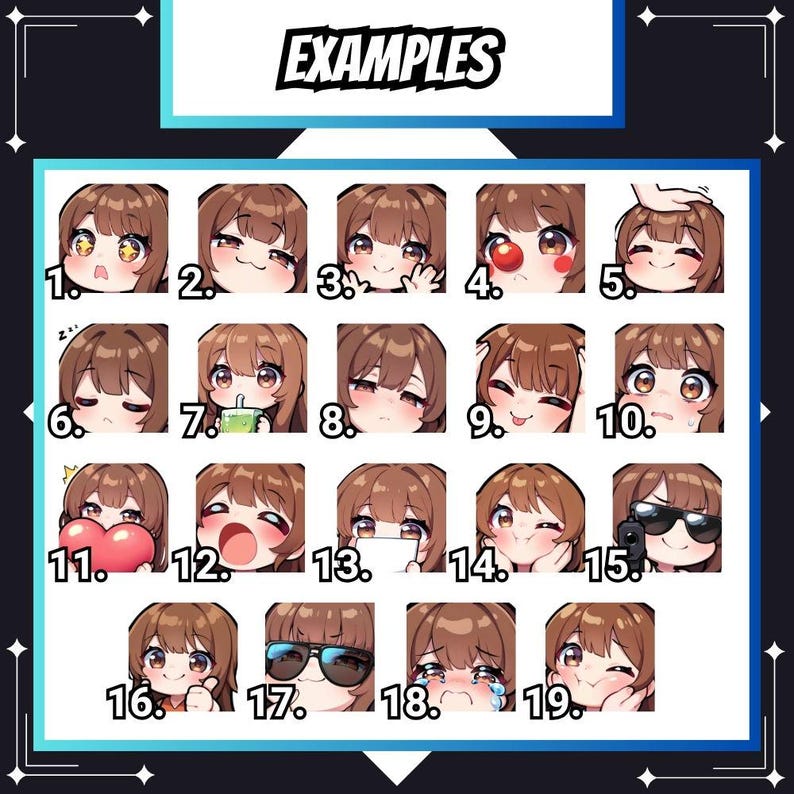 Custom Twitch Emotes Commission | Discord, Youtube & Kick Emojis ...
