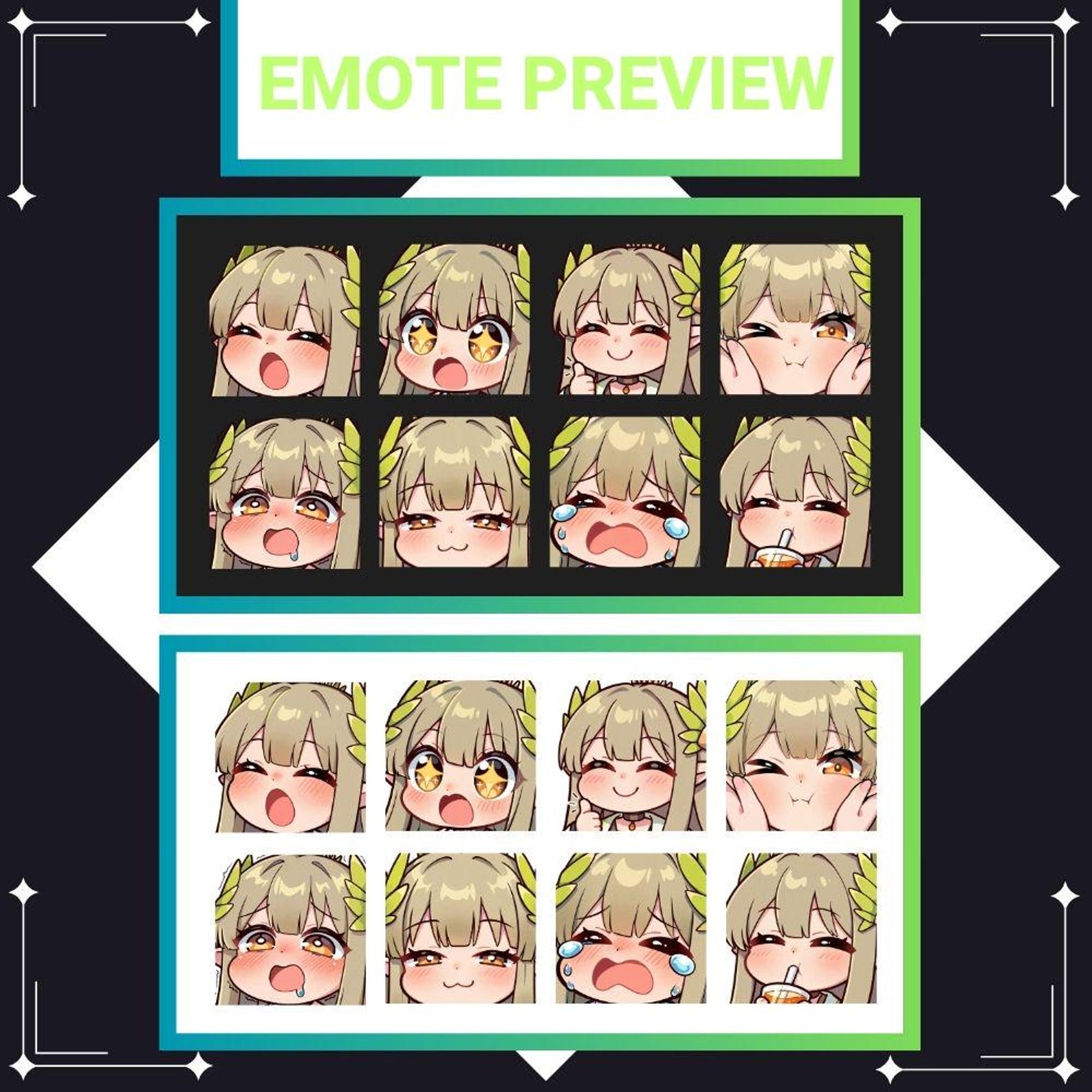 Arknights Twitch Emotes: Muelsyse Emote Pack (digital Download) - Etsy
