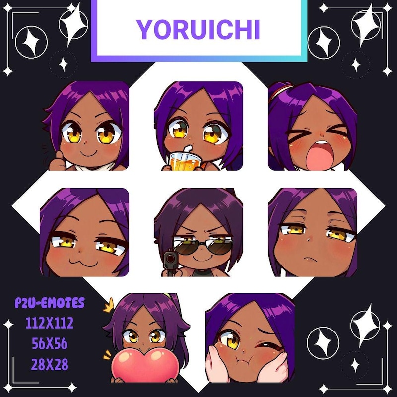 Bleach Yoruichi Art - Etsy