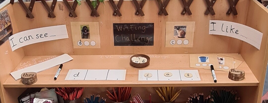 EYFS Resources - CVC Writing - Etsy