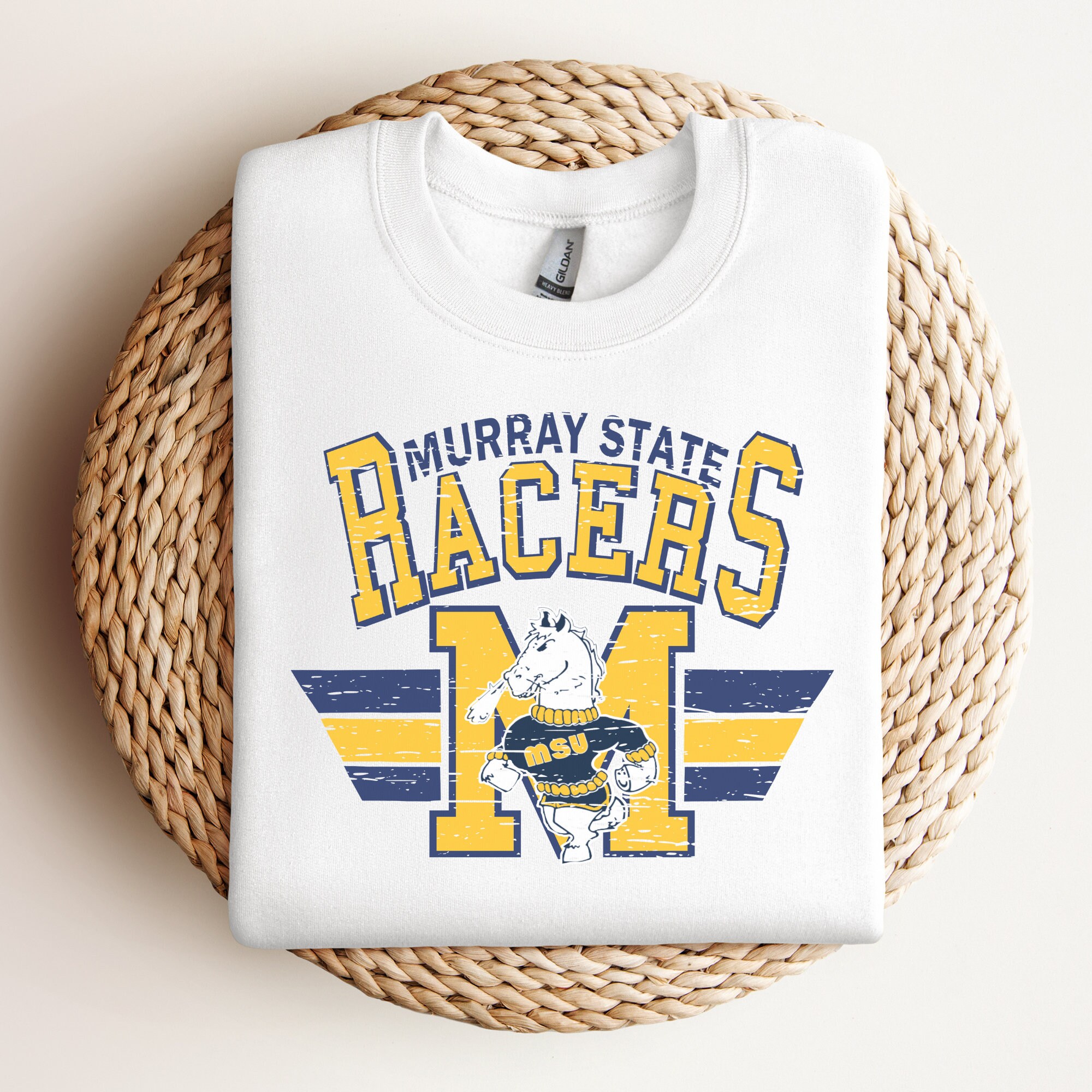 Murray State Racers Sweathirt, Cozy College Sweatshirt, Custom Team ...
