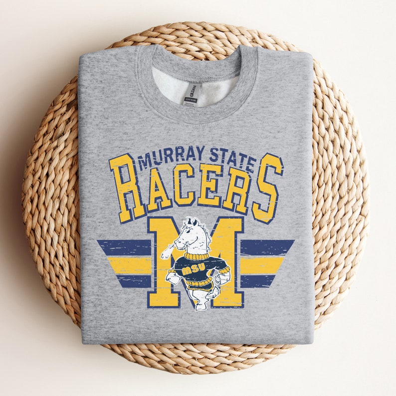 Murray State Racers Sweathirt, Cozy College Sweatshirt, Custom Team ...