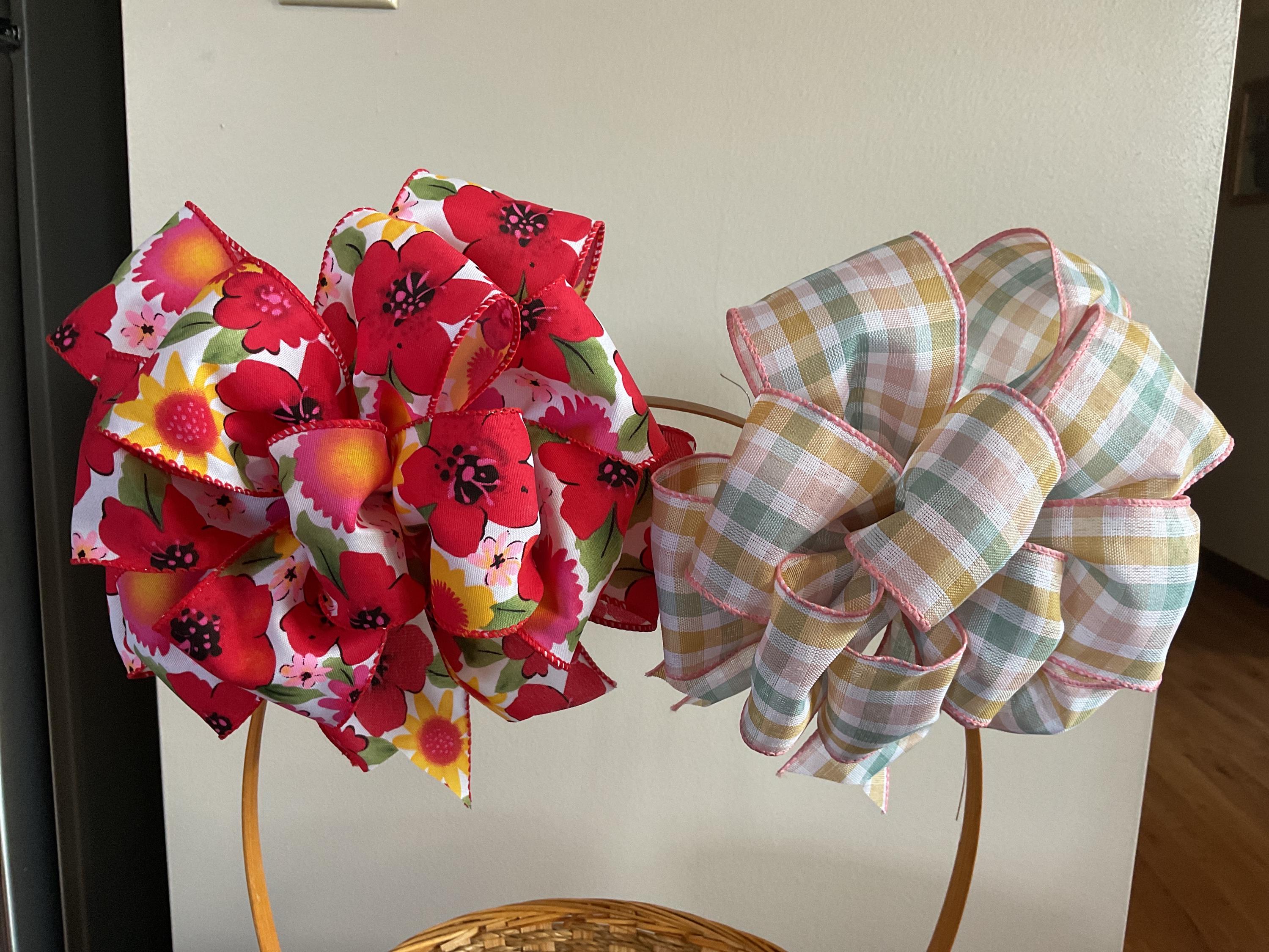 Variety Bows for Door Hanger, Mailbox, Wreath, Holiday, Seasonal, Gift ...