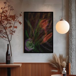 Cosmic Vertical Posters, Original Art Print, Dark Aesthetic Wall Decor ...