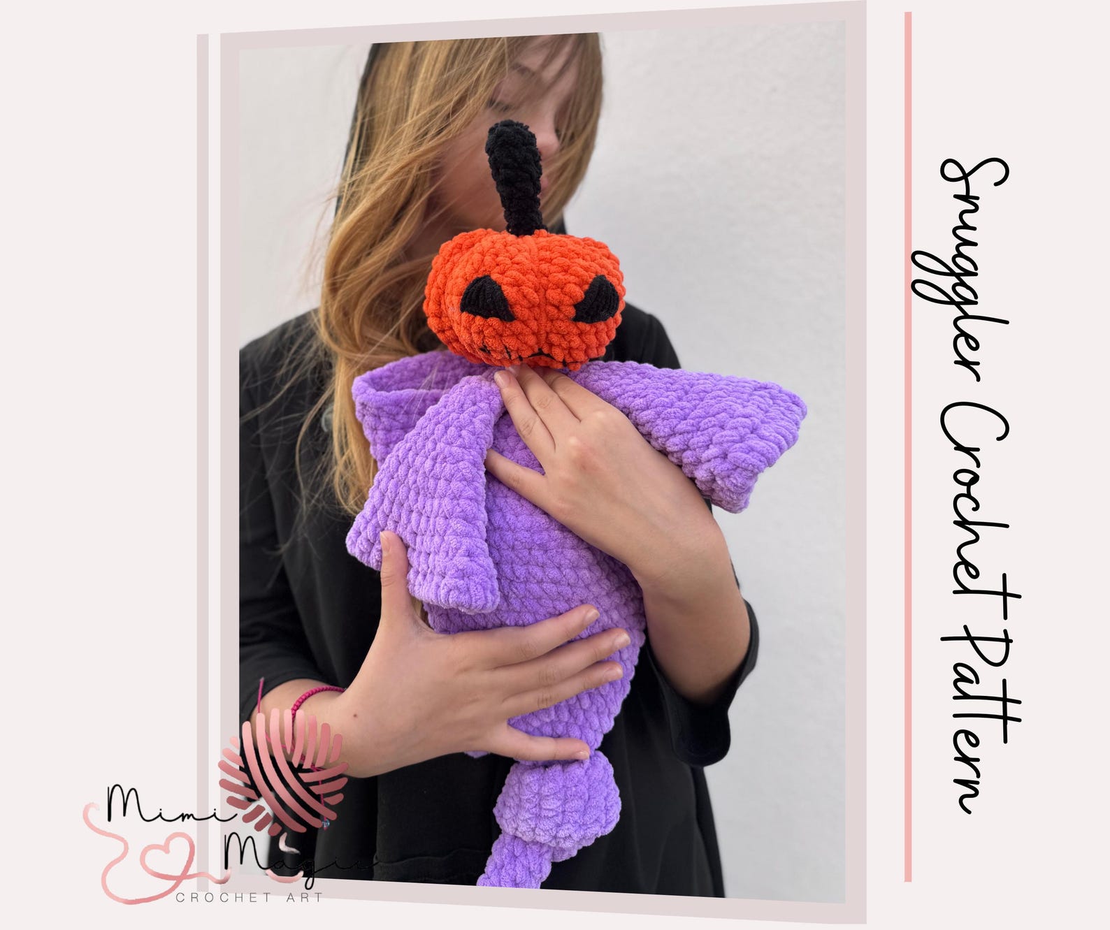 Crochet Halloween Amigurumi Pattern: Easy Snuggler Plush Toy (PDF ...