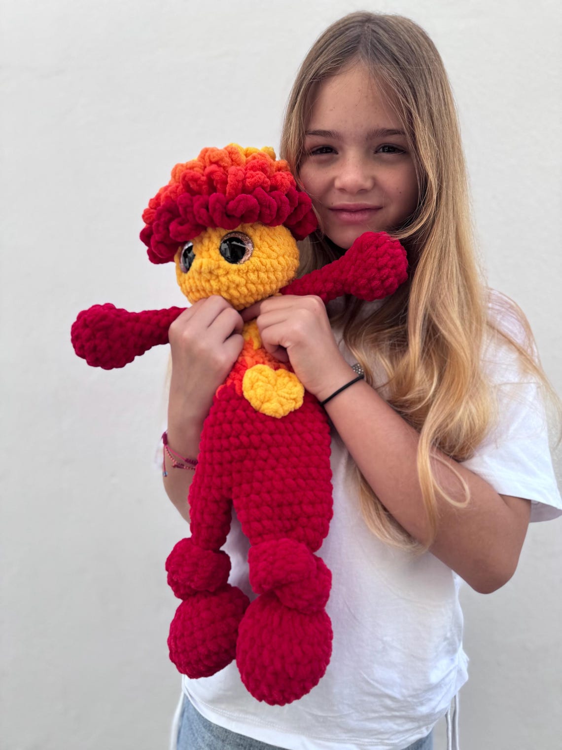 Fire Elements Crochet Pattern: Amigurumi Snuggler Plush Toy (PDF ...