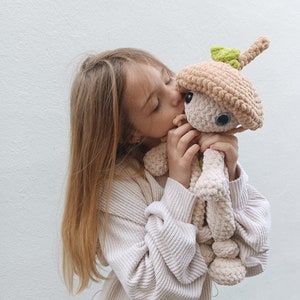 Crochet Pattern Snuggler. Plush Toy for Baby. Newborn Lovely Pattern ...