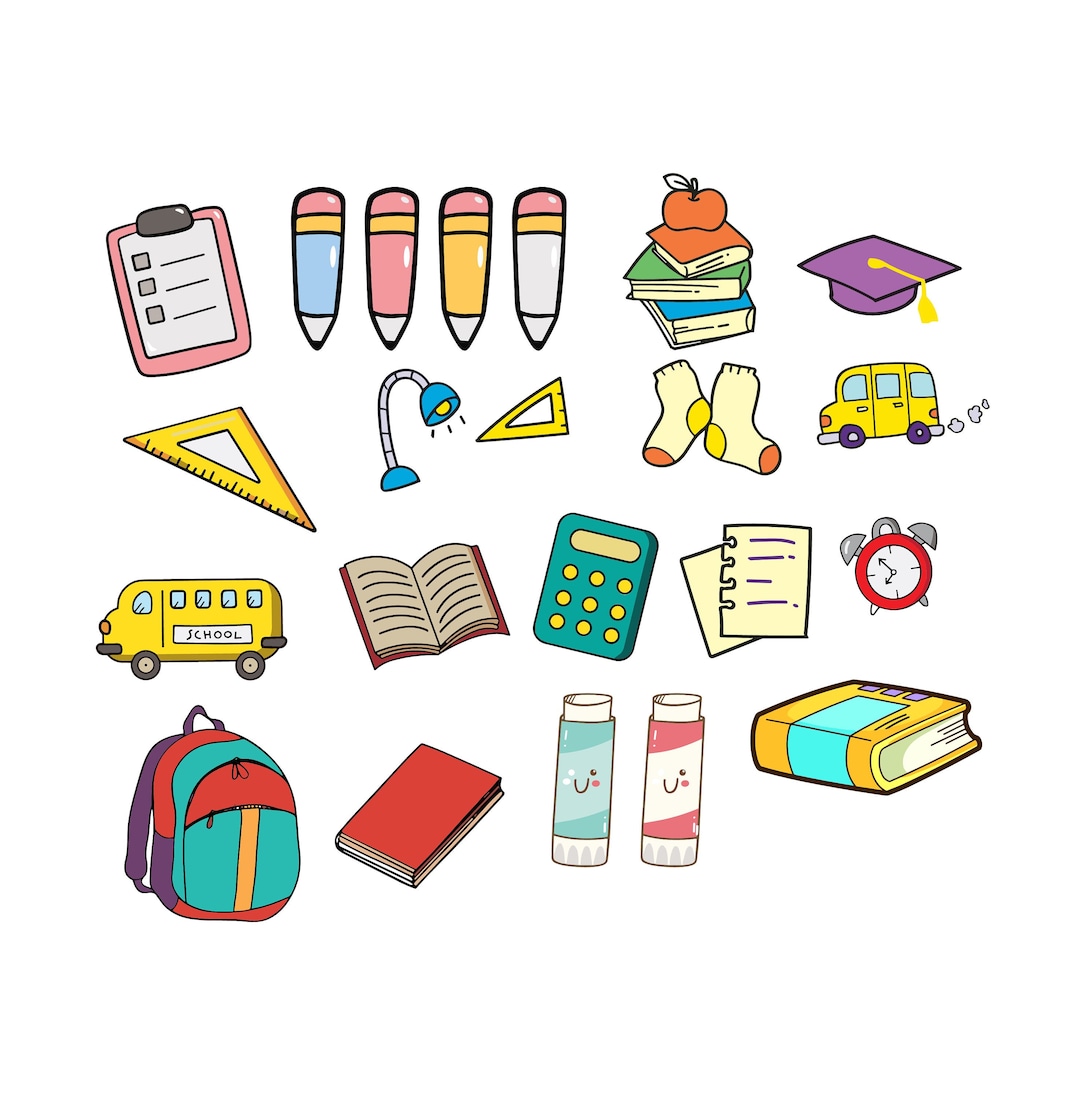 School Day Clipart, Back to School, Teacher Clip Art, Classroom ...