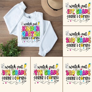 Back to School Bundle Teacher PNG, 1ST CRADE Png, Back to School ...