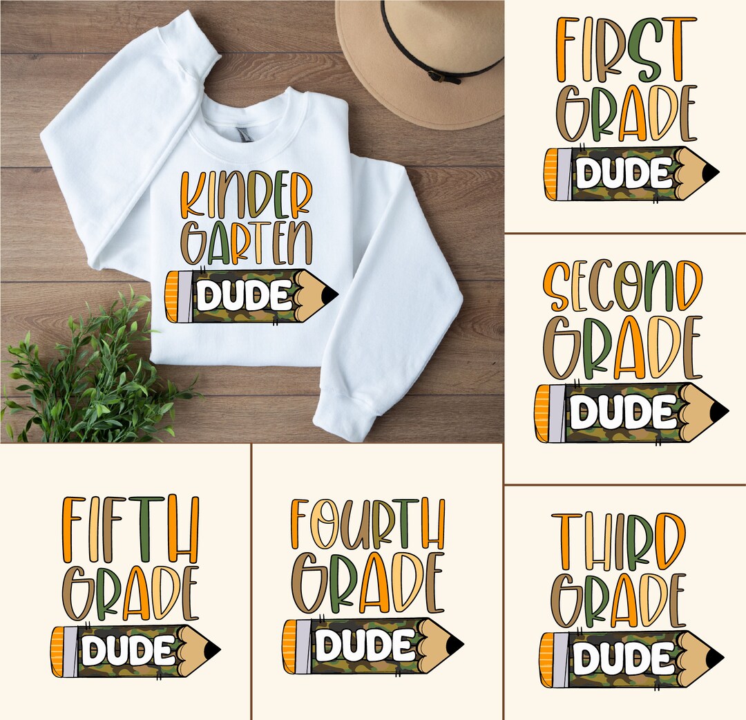 Back to School Bundle SVG , Kindergarten, First Grade of School, School ...