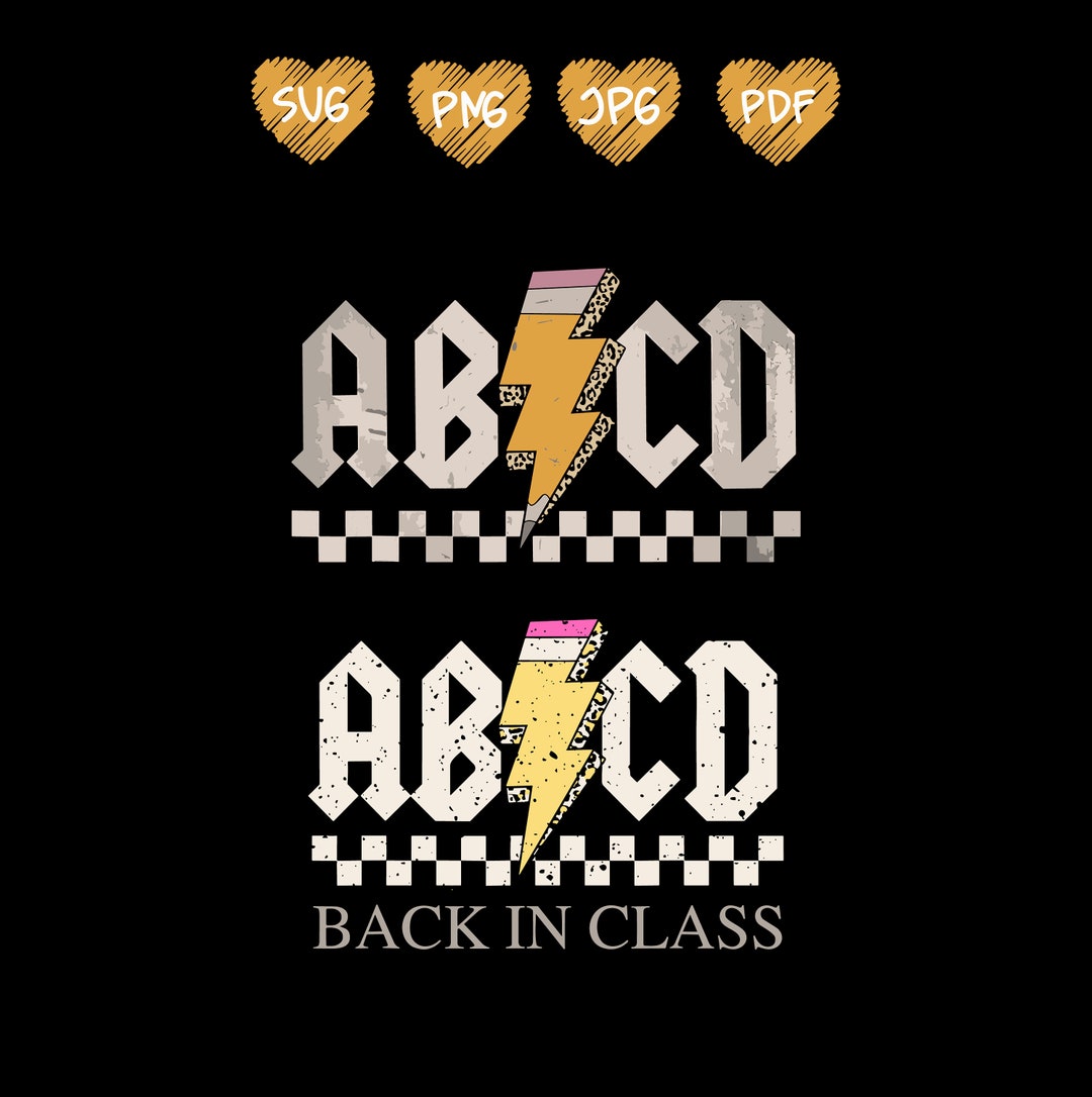 ABCD Teacher Life PNG Custom, ABCD School Vibes Teacher Png, Rockstar ...