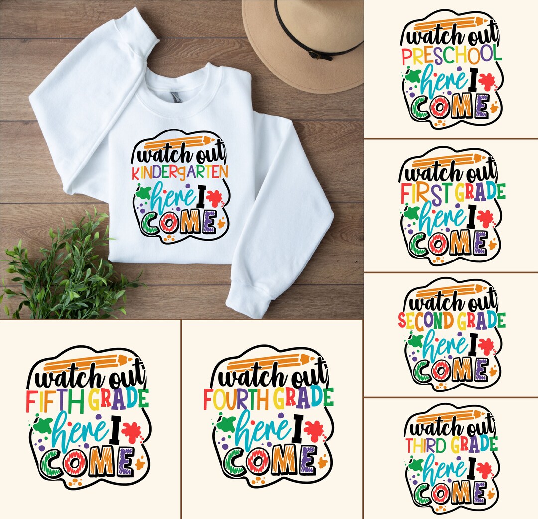 Back to School Bundle Teacher Svg, First Grade, Back to School Teacher ...