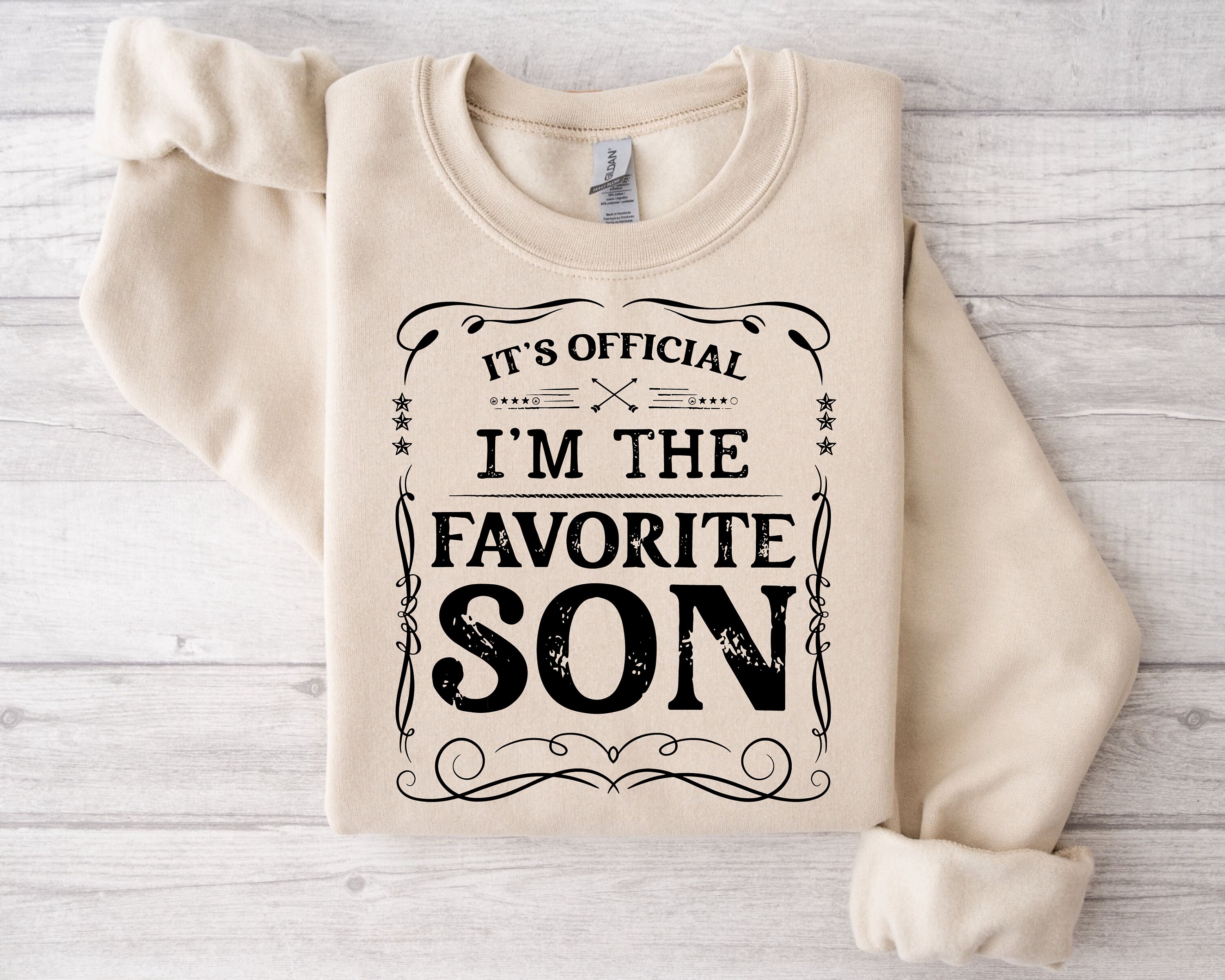 It's Official I'm the Favorite Son SVG PNG, Funny It's Official I'm the ...