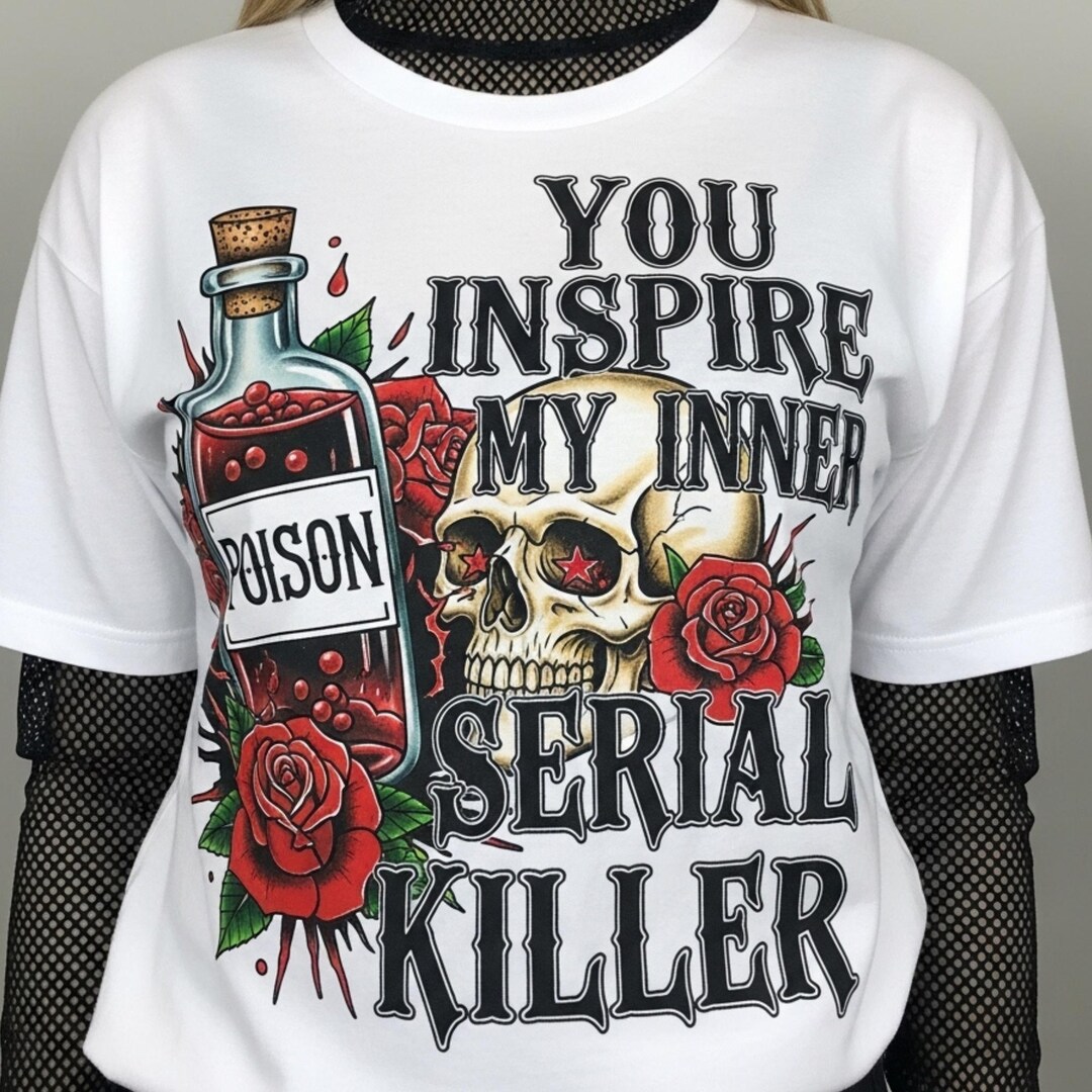 You Inspire My Inner Serial Killer PNG | Dark Humor & Gothic Graphic ...