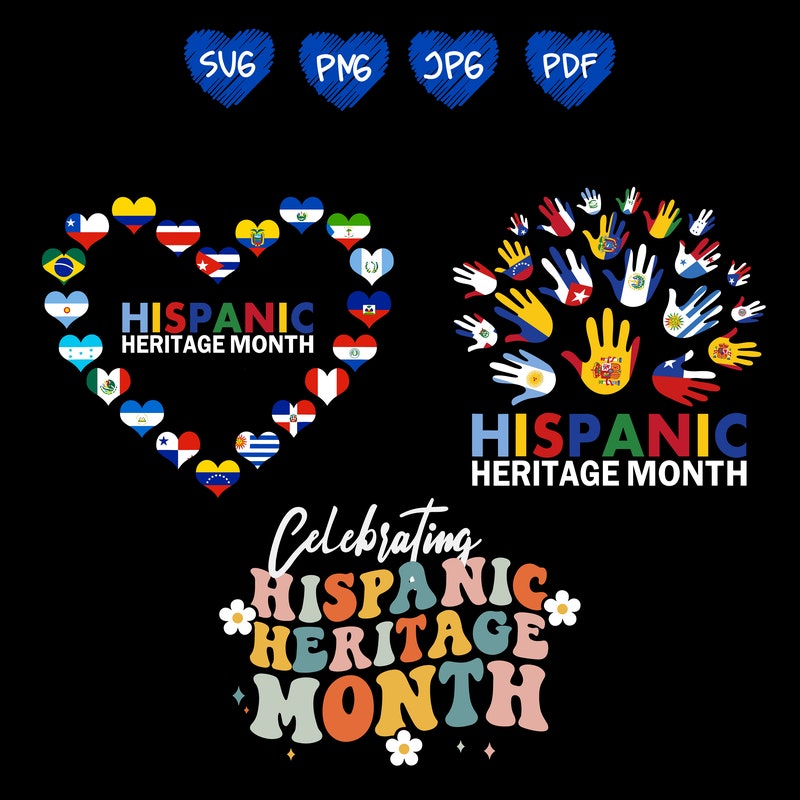 Latino Art Svg - Etsy