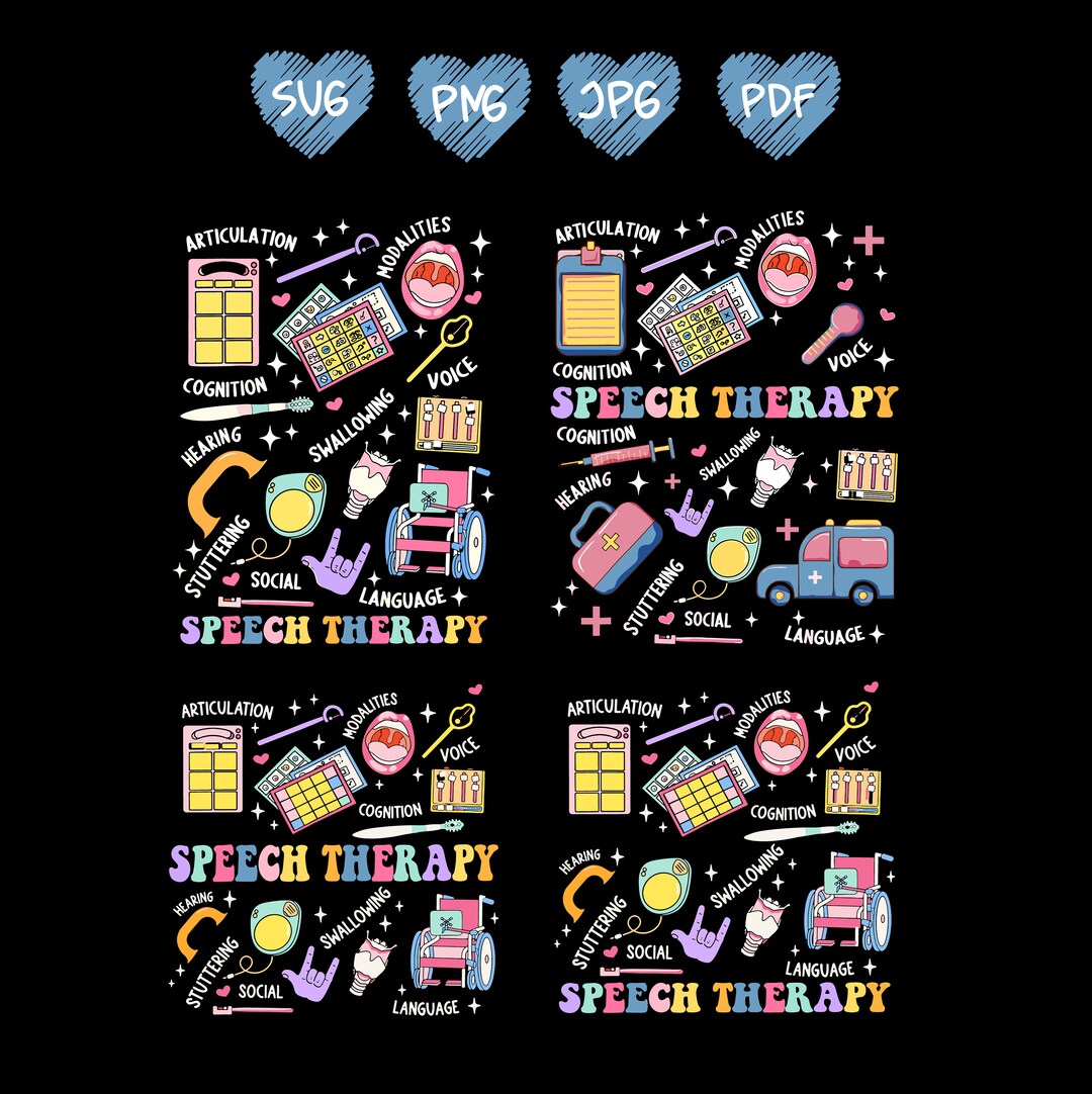 Vintage SLP Easter Png, Speech Language Pathologist Squad Svg, Retro ...