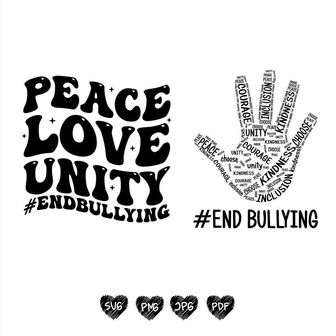 Unity Day, Anti Bullying Love Dude Be Kind Language, Choose Kindness ...