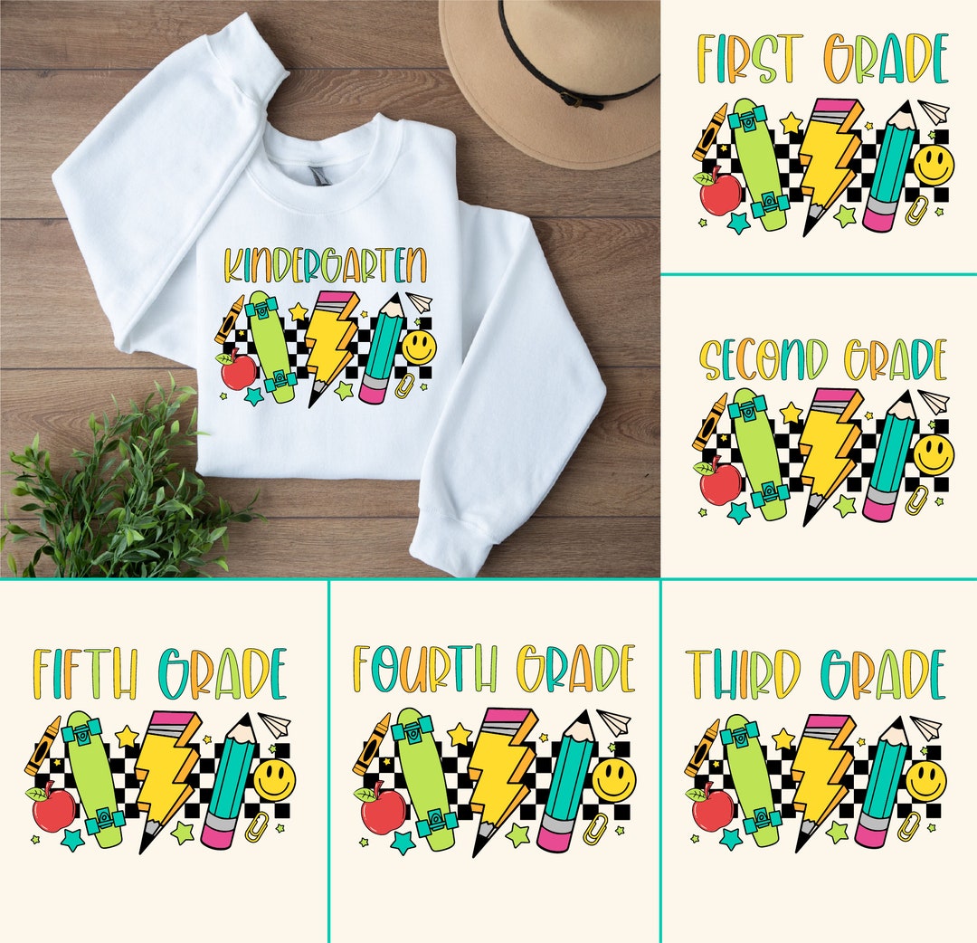 Back to School Bundle Teacher SVG, First Grade, Back to School Teacher ...
